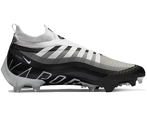 Nike Mens Vapor Edge Elite 360 Flyknit Football Cleats Ao8276 (Black/White-Dark Smoke Grey, us_Footwear_Size_System, Adult, Men, Numeric, Medium, Numeric_10)