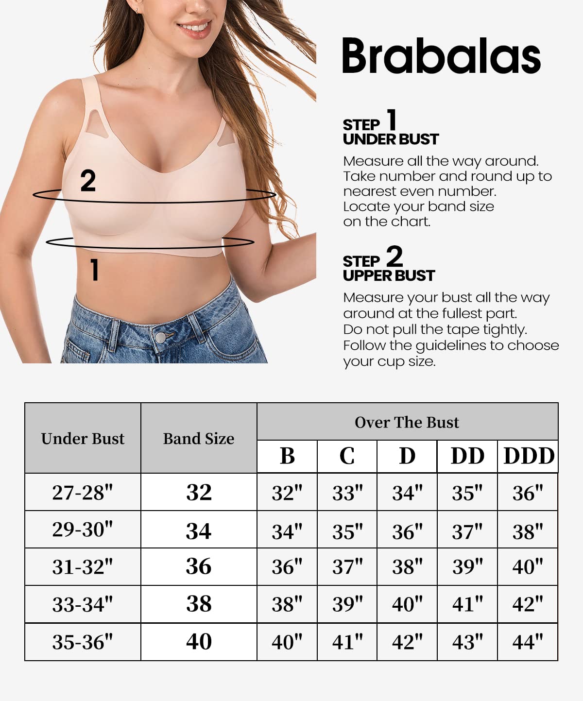 Brabalas Pull On Style Seamless Comfortable Wire-Free Yoga Bra with Pads