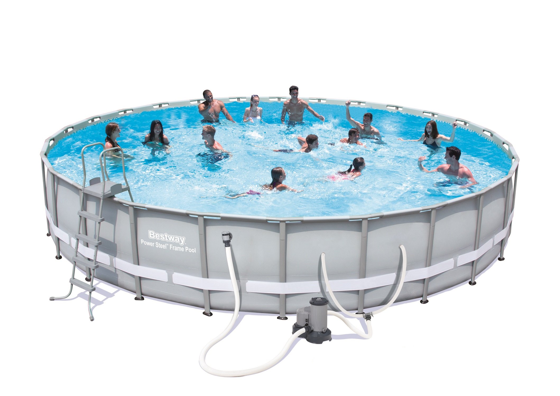 Bestway Power Steel Frame Pool Set, 26' x 52"