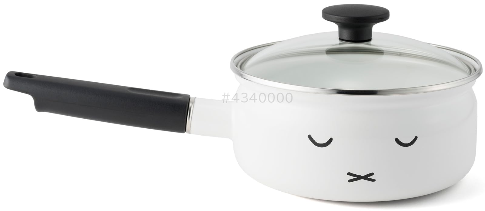 Fuji Horo MFF-18S Single Handle Pot, 7.1 inches (18 cm), Miffy Face