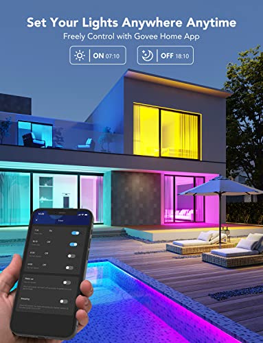 Govee Smart A19 LED Light Bulbs, 1000LM RGBWW Dimmable, Wi-Fi & Bluetooth Color Changing Light Bulbs, Works with Alexa & Google Assistant No Hub Required, 75W Equivalent Smart Bulbs, 2 Pack