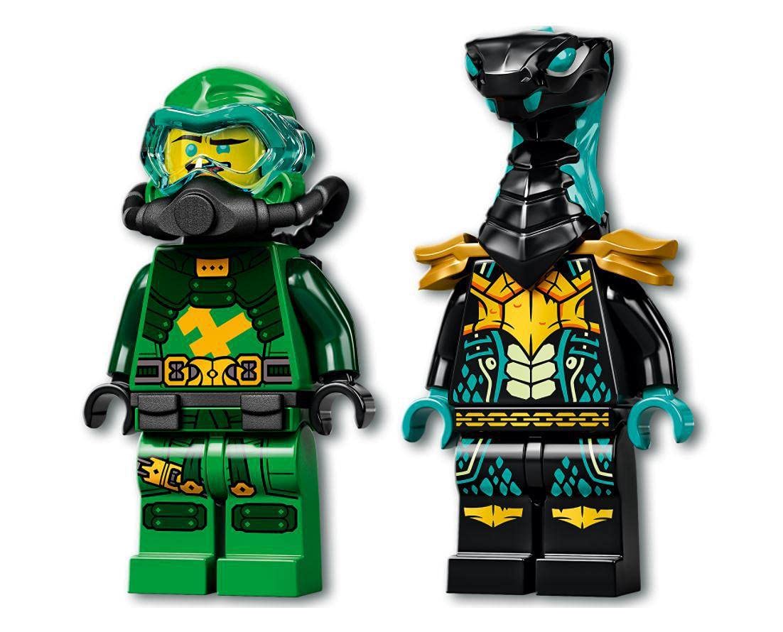 LEGO NINJAGO Lloyd’s Hydro Mech 71750 Building Kit, Underwater Playset with NINJAGO Lloyd and Mech; Role-Play Action for Boys and Girls Ages 7 and Up