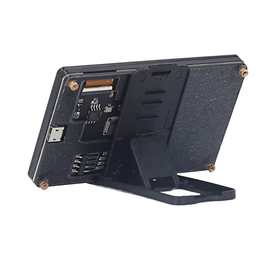 DAUERHAFT USB Mini Screen, Computer RAM Monitor Multifunctional 3.5in Customizable Energy Saving for Home(with Motherboard Line)