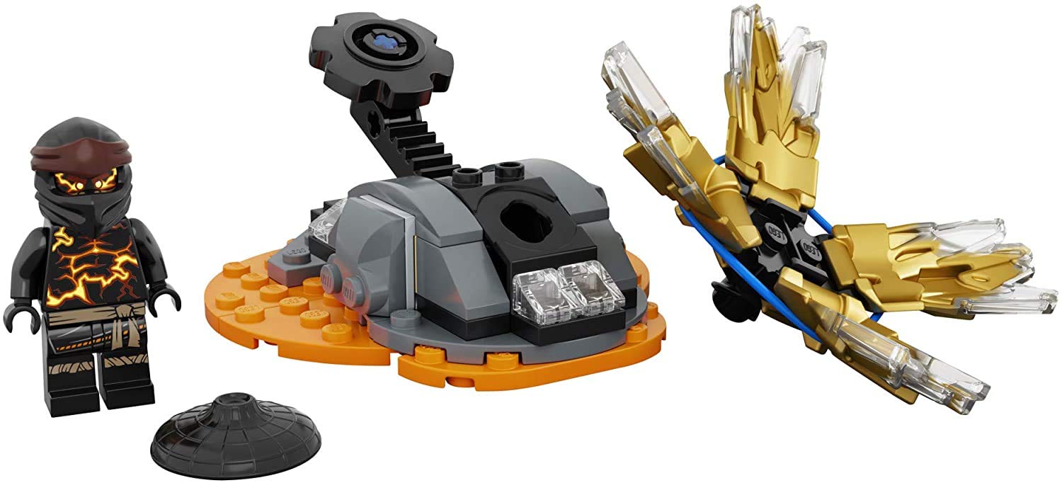 LEGO NINJAGO Spinjitzu Burst - Cole 70685 NINJAGO Accessory Set Building Kit Featuring Ninja Minifigure (48 Pieces)