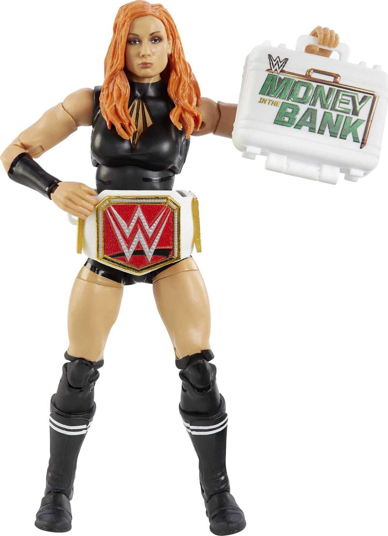 WWE Becky Lynch Elite Collection Action Figure, 6-in/15.24-cm Posable Collectible Gift for WWE Fans Ages 8 Years Old & Up