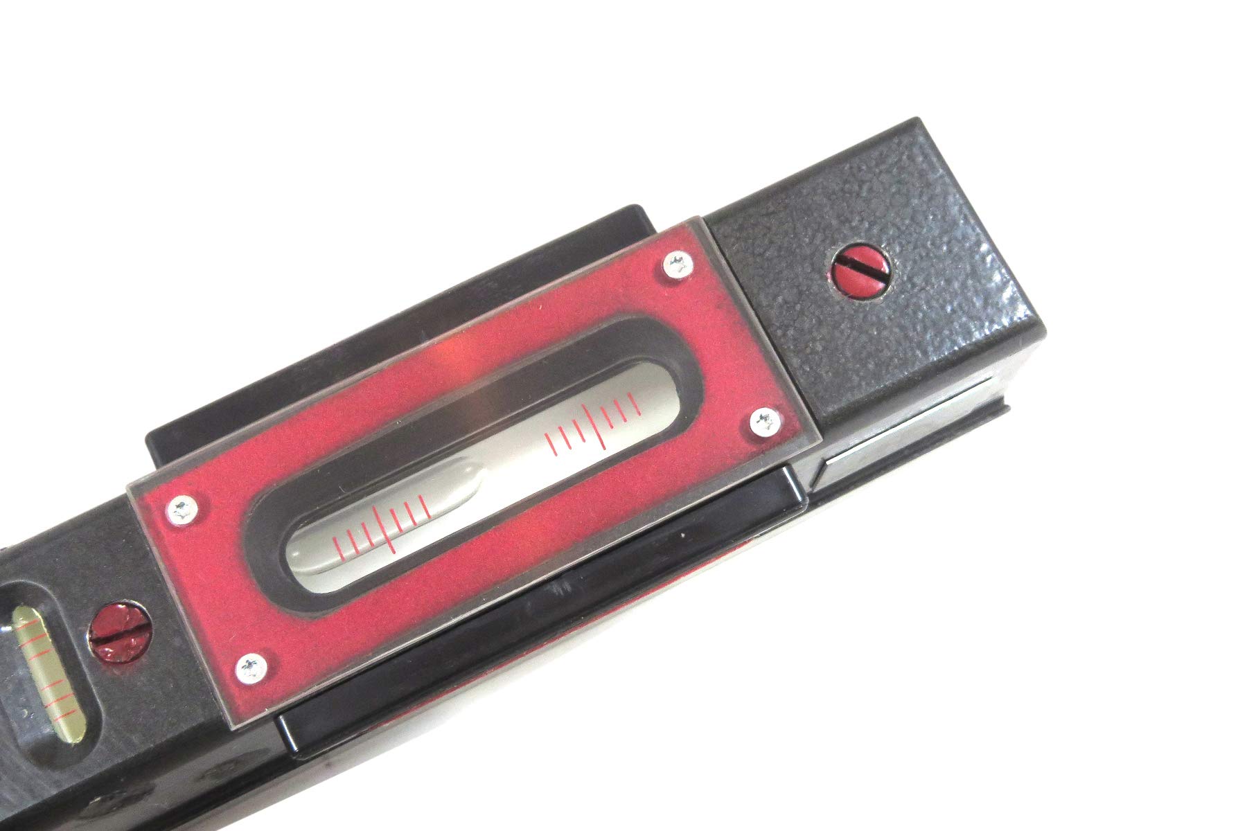 Kinex 5050-02-200 8” Precision Inspection Machinist Spirit Level, Overall Size 8” x 1-5/8” x 1-1/2”, Accurate to 0.00078” per Meter