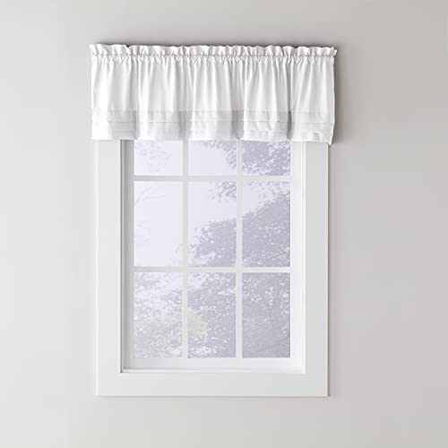 SKL Home by Saturday Knight Ltd. Holden Valance, White, 58 inches x 13 inches