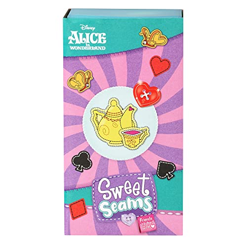 SWEET SEAMS Disney Single Pack Bundle: The Nightmare Before Christmas - Sally & Alice in Wonderland 6" Soft Rag Dolls and Playsets
