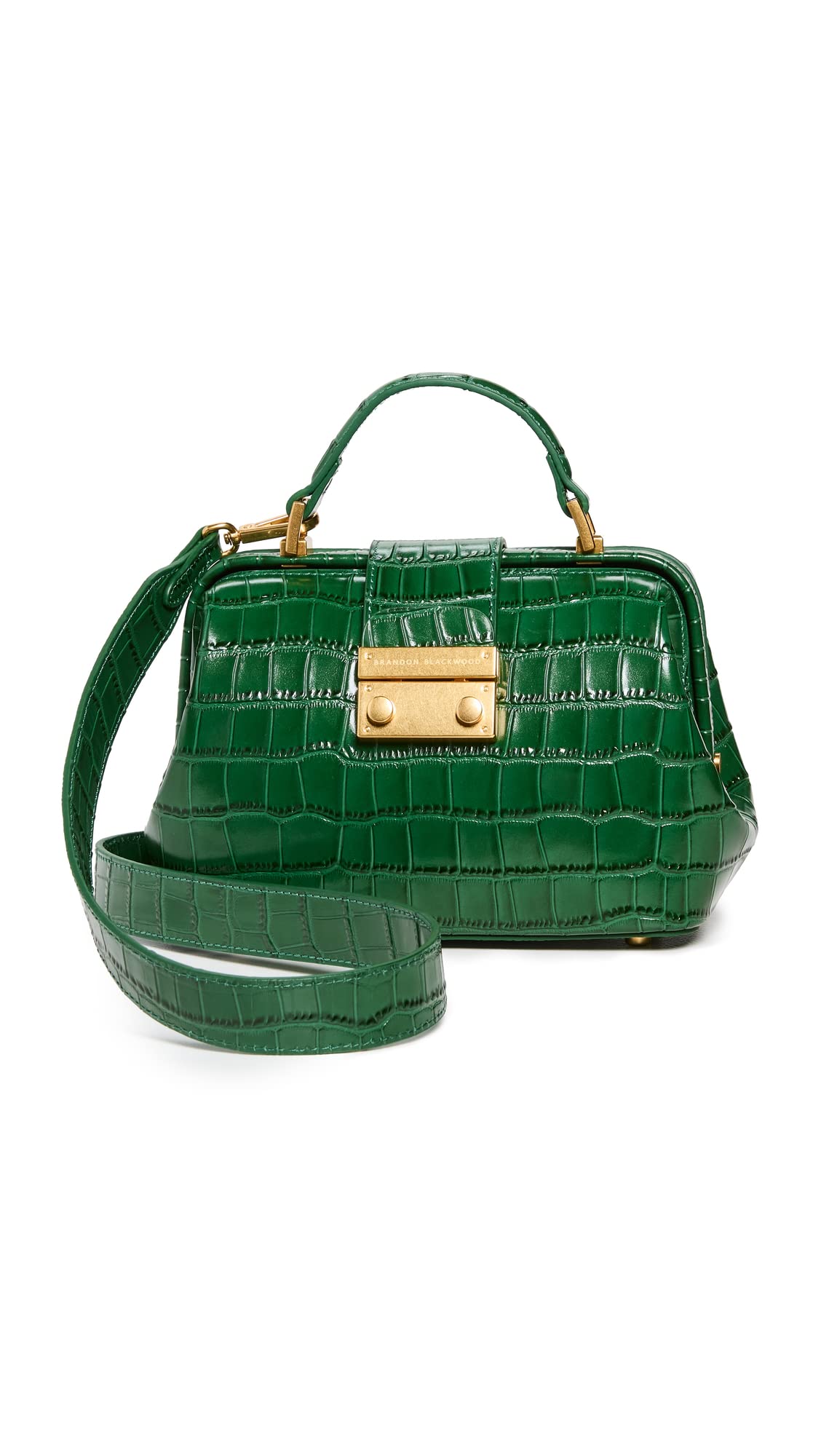 Brandon Blackwood Women's Elizabeth Doctor Bag, Hunter Green, One Size