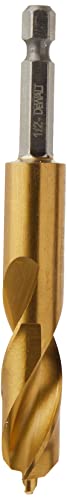 DEWALT Drill Bit, Impact Ready, Titanium Nitride Coated, 1/2-Inch (DD5132)