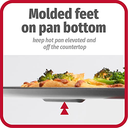 GoodCook AirPerfect 14'' Nonstick Carbon Steel Large Pizza Pan, Gray (4483)