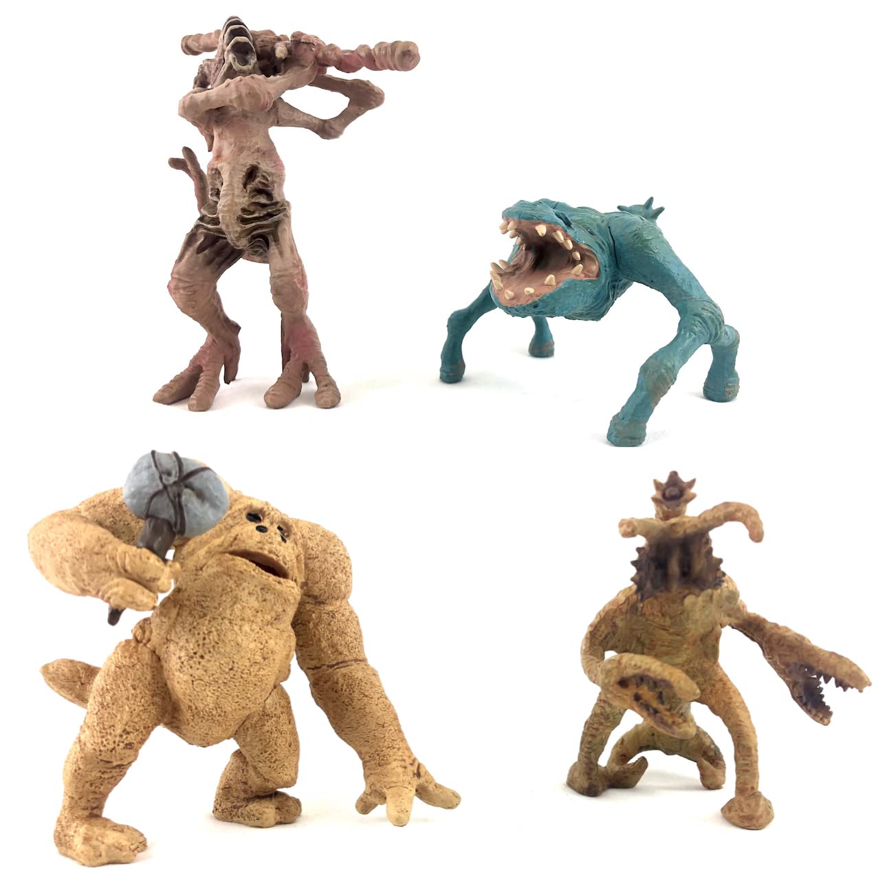 Disney - Star Wars - Galaxy's Edge - Dejarik HoloChess - Hard Resin Statue Figures - Set of 4, Multicolor (djarik1)