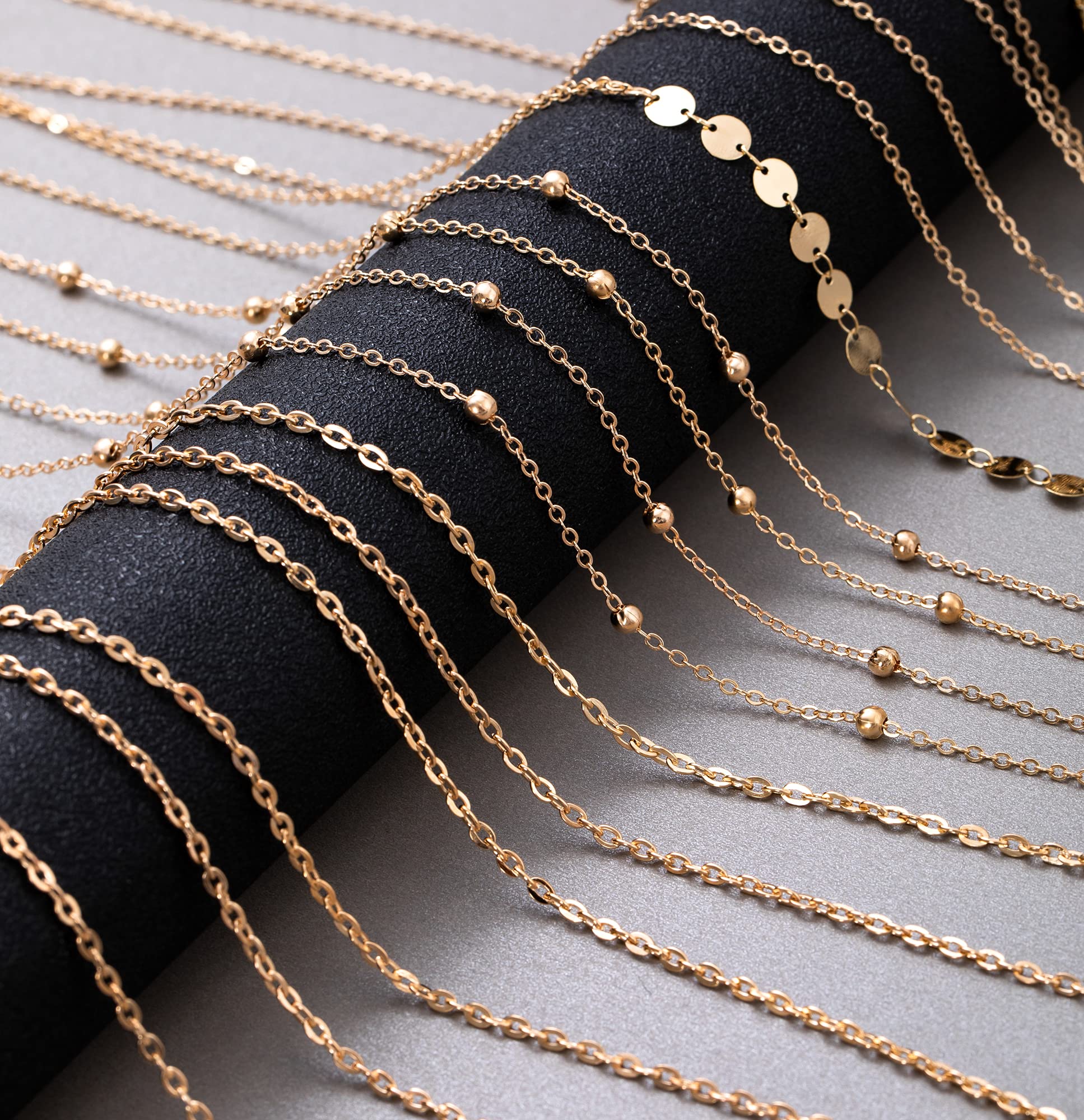 YOVORO 9PCS Sexy Belly Waist Chain for Women Bikini Body Chain Beach Bra Chain Jewelry Set G