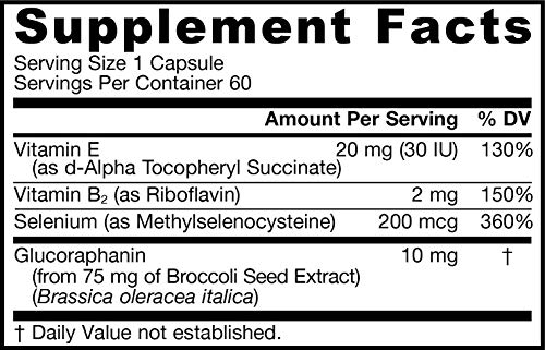 Jarrow Formulas Selenium Synergy, Promotes Antioxidant Protection Agains Free Radicals, 60 Capsules (Pack of 3)