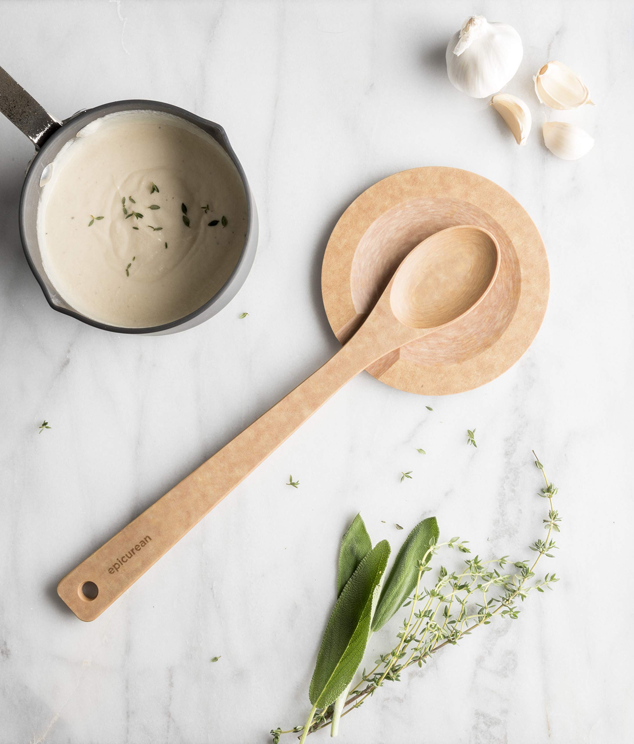 Epicurean Round Hexagonal Tool Rest, 6" Diameter, Natural