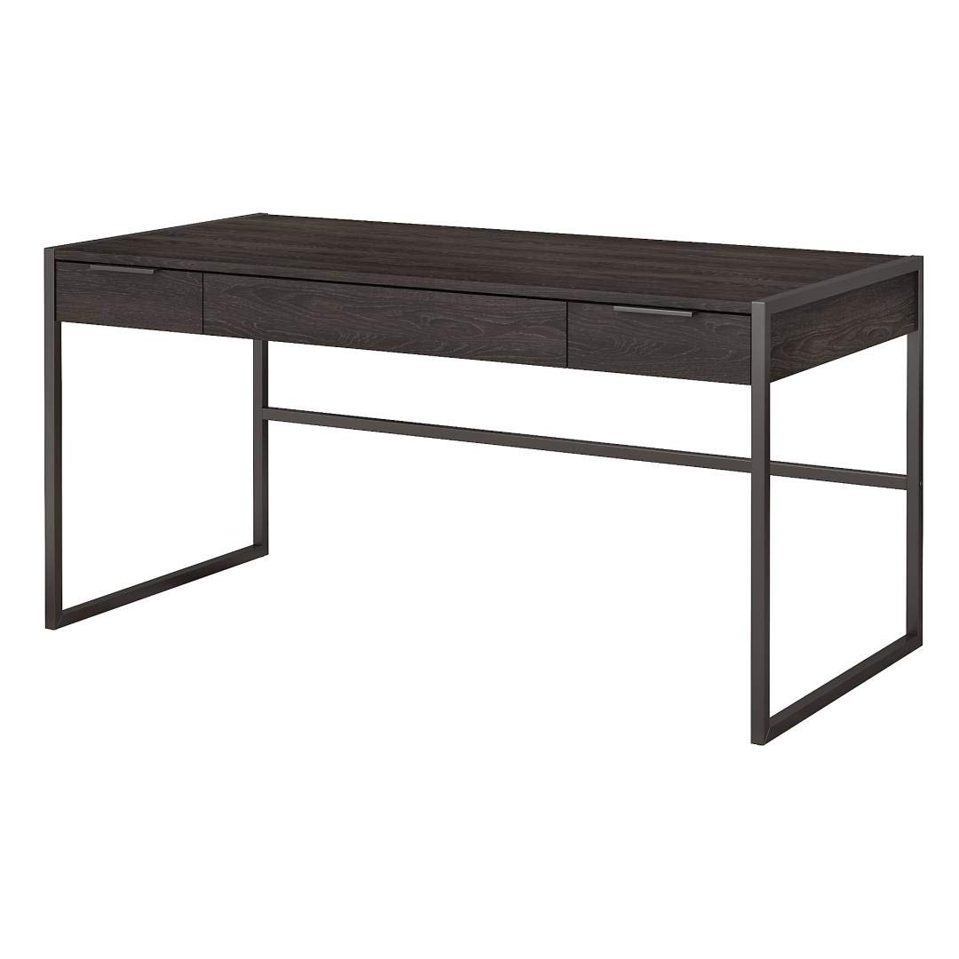 Bush Furniture Office by Kathy Ireland Atria 60W x 30D Writing Desk with Drawers