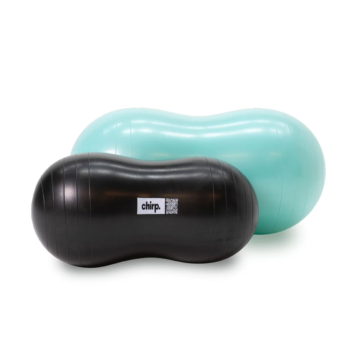 Chirp Wheel+ Foam Roller and Cloud Peanut Mobility Ball - for Pain Relief, Physical Therapy, & Deep Tissue Massage