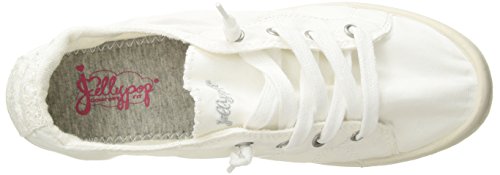 Jellypop Women's Dallas Sneaker, White, 6.5 Medium US