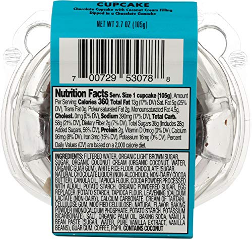 Better Bites, Big Mostess Chocolate Cupcake, 3.7 Ounce