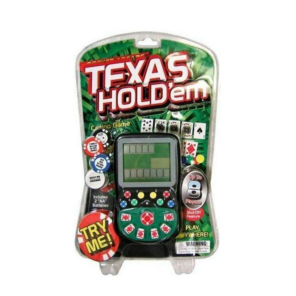 Pocket Arcade Miles Kimball Handheld Texas Hold Em Game