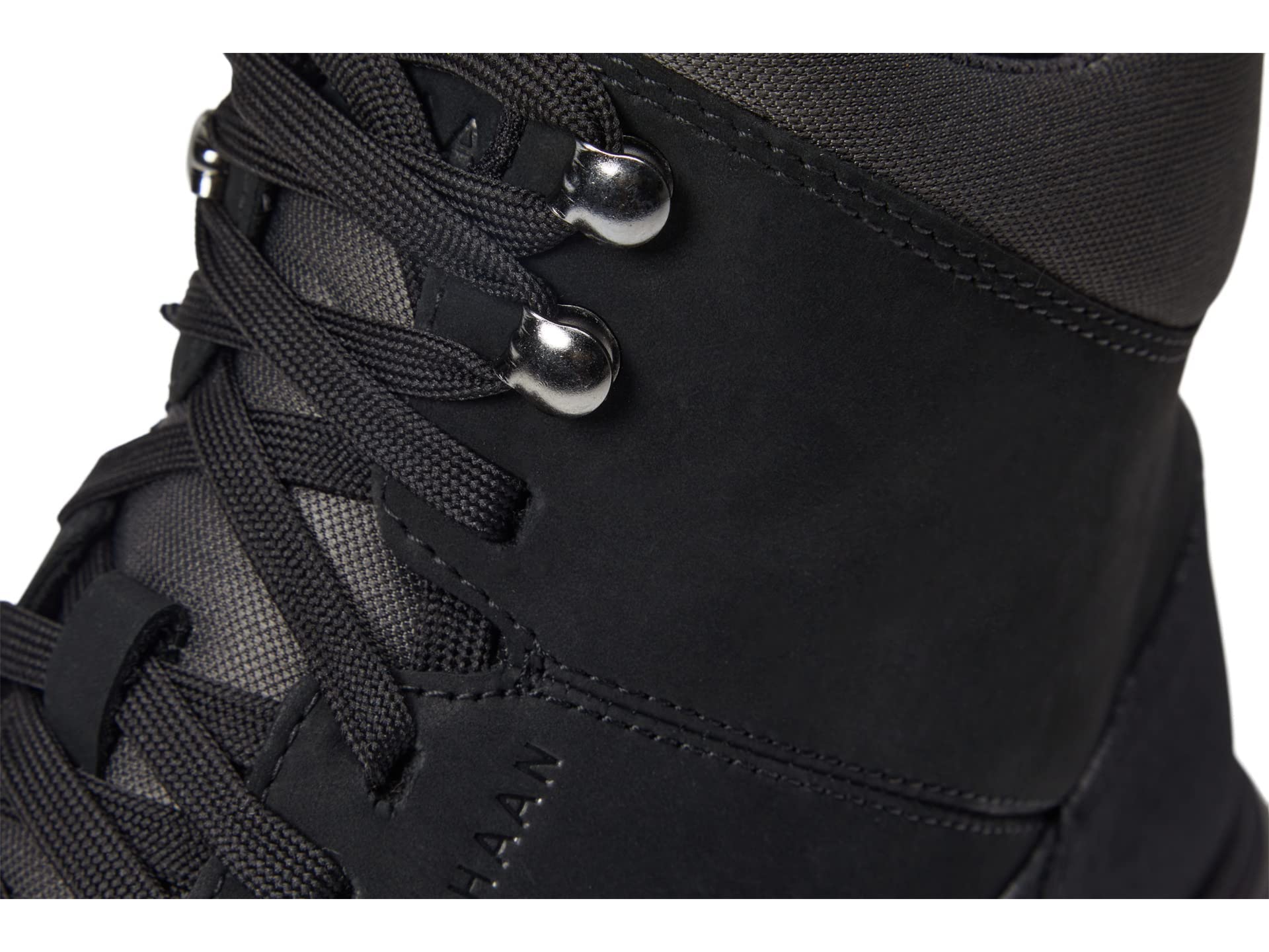 Cole Haan Men's Grand+ Hiker Water Proof Hiking Boot, Black/Pavement, 12