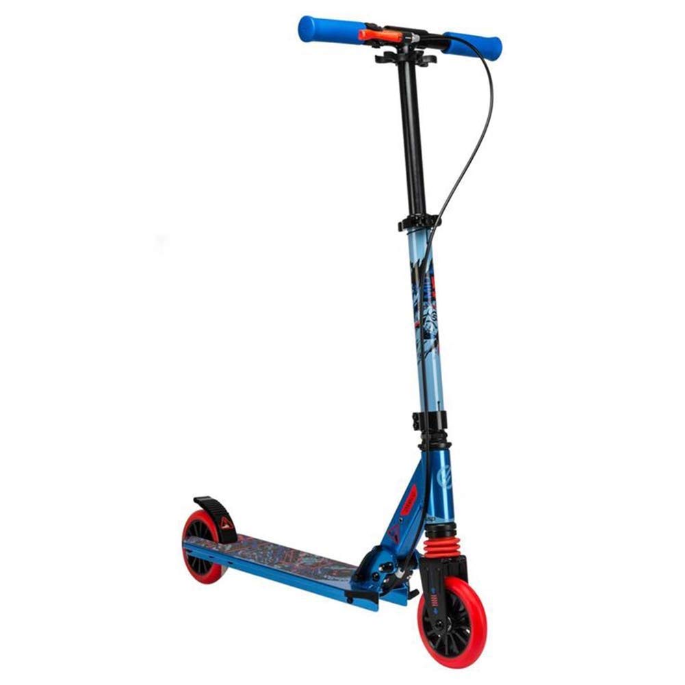 ygqtbc Adult Scooter 2019 Upgraded Kick Scooter Height-Adjustable Foldable Dual Suspension Rear Fender Brake Lightweight Aluminium Alloy Commuter 220lb Max Load Big Wheels Scooter for Adults Teens