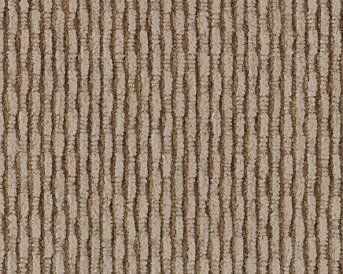 Signature Design by Ashley Lanett Traditional Faux Wood Detail Loveseat with 2 Accent Pillows, Beige