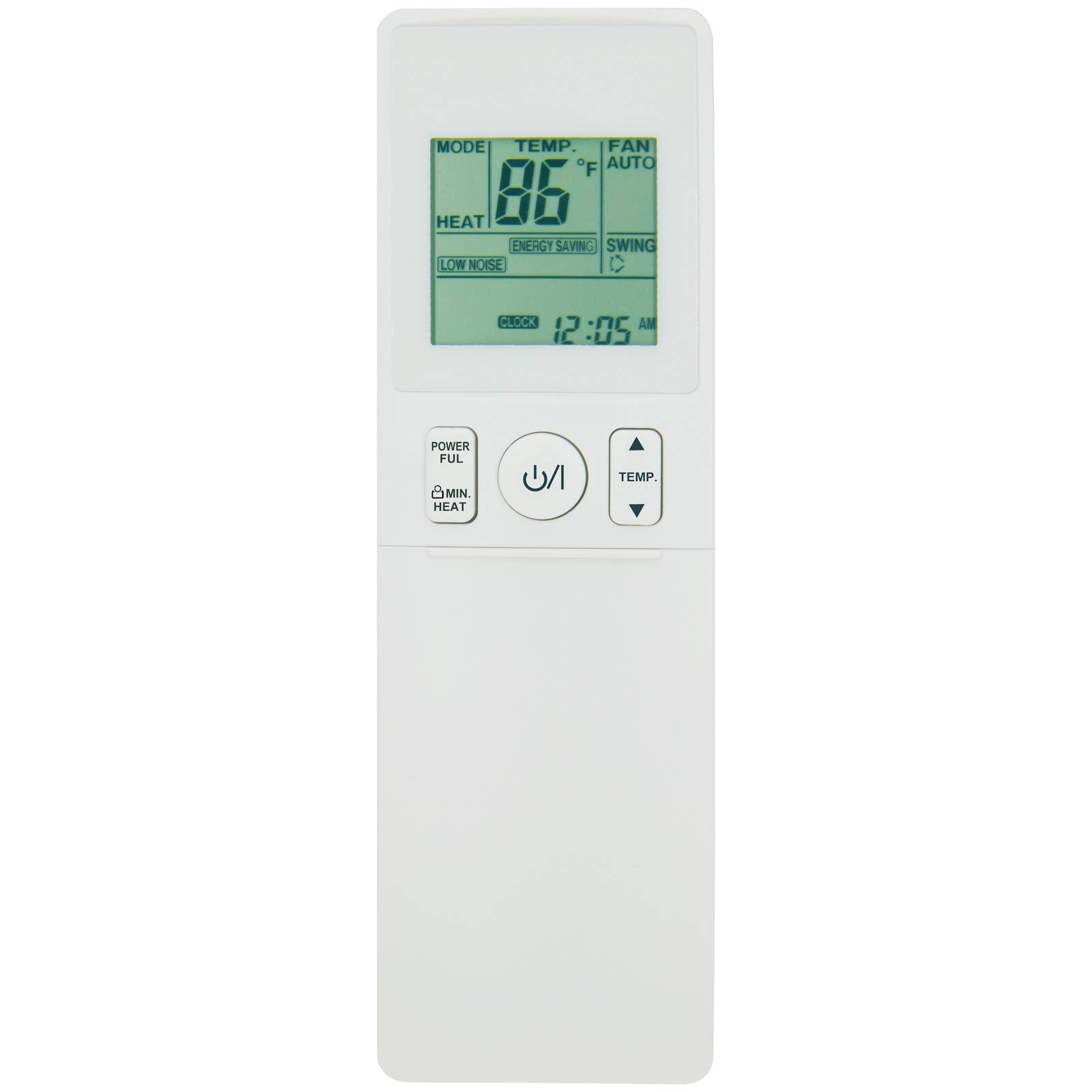 YING RAY Replacement for Fujitsu Air Conditioner Remote Control AR-REG1U ARREG1U AGU9RLF AGU12RLF AGU15RLF ASU7RLF1 ASU9RLF1 ASU12RLF1 ASU15RLF1 Display in Both Fahrenheit and Celsius