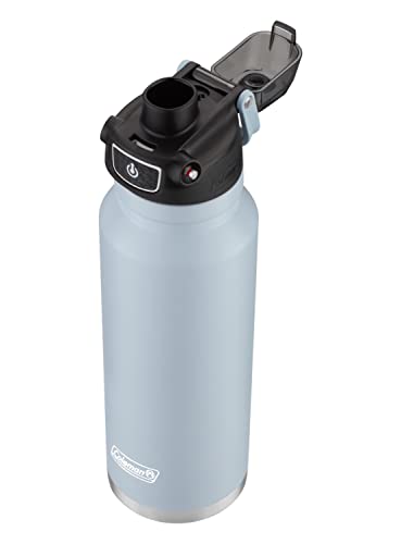 Coleman Burst™ 40 oz. Stainless Steel Autopop Water Bottle, Fog