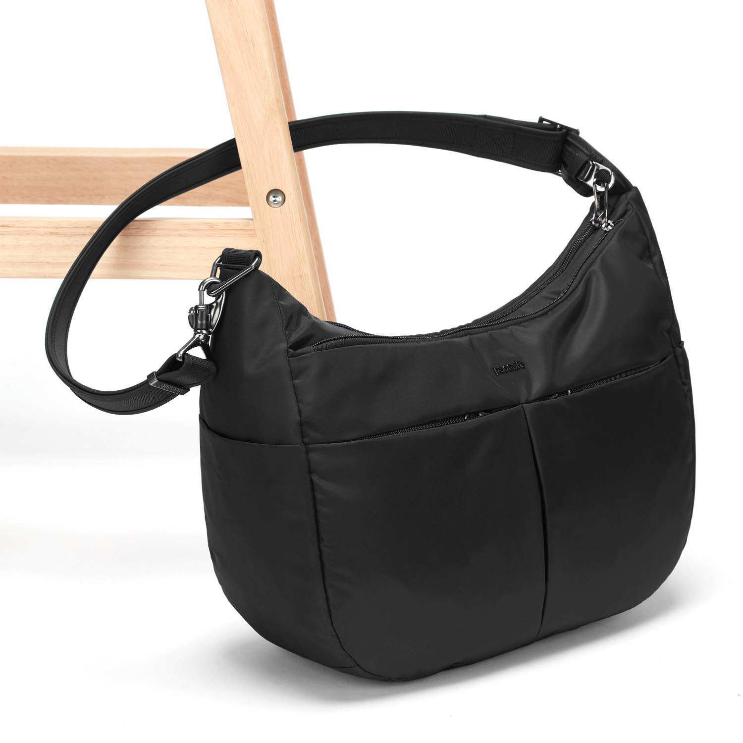 Pacsafe Women's Cruise 16L Anti Theft Carry All Crossbody, Black