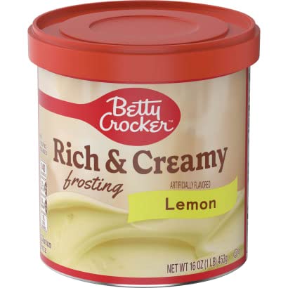 Betty Crocker Lemon Cake mix & 1 Betty Crocker Lemon Frosting| Bonus 1 Happy Home Magnetic Notepad