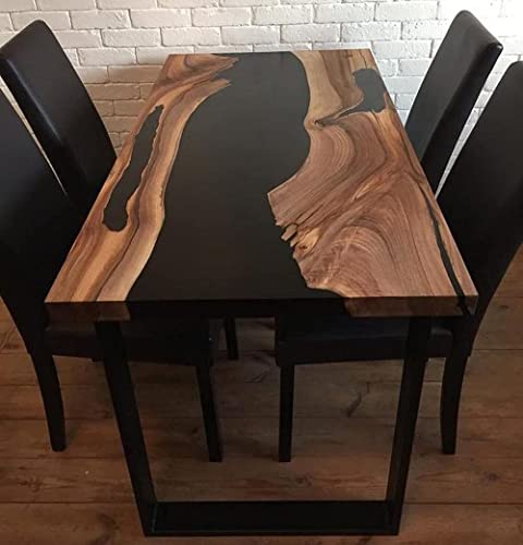 Epoxy Table, Epoxy Resin River Table, Live Edge Wooden Table, Natural Wood, Dining table, Natural Epoxy Table, Resin Table