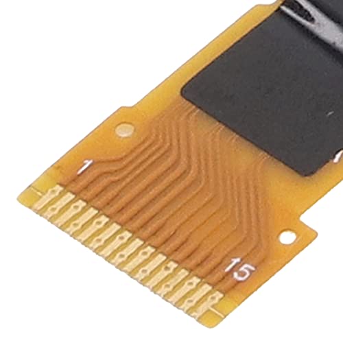Display Screen, Lightweight 4 Pcs Flexible Display Screen Module Energy Saving 15 Pin for Electronic Components(White)