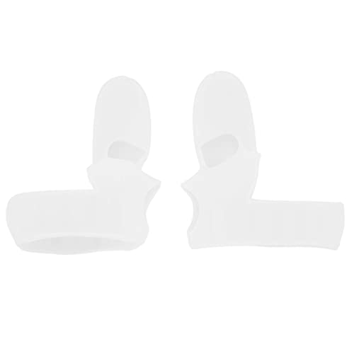 ciciglow VR Silicone Handle Protective Cover, Full Protection Touch Controller Grip Cover Transparent Handle Grips Protector for Quest 2(Transparent White)