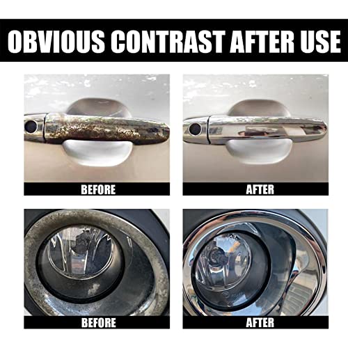 Hulzogul 30/100ml Car Rust Remover Wheel Cleaner, Auto-Rost-Entferner, Car Rust Remover, Rim and Tyre, Car Maintenance Cleaning Rust Remover