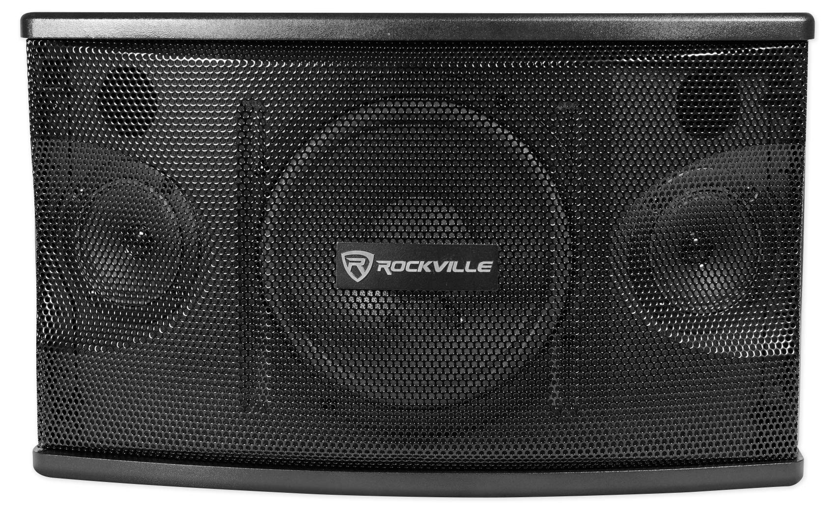 Pair RockvilIe KPS80 8" 800w Speakers w/Wall Brackets for Restaurant/Bar/Cafe