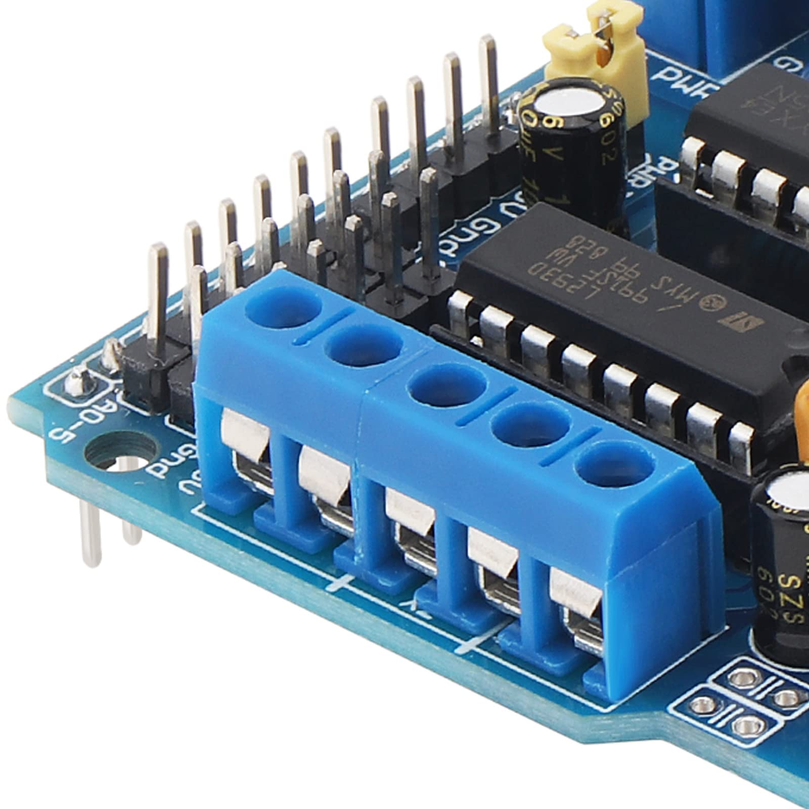 DiGiYes L293D DC Motor Drive Stepper Motor Drive Shield Expansion Board Fit for Arduino / Duemilanove / Raspberry Pi