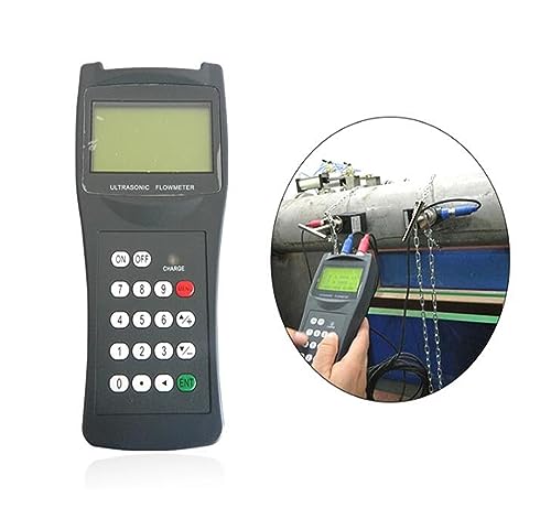 Flow Control Meter Ultrasonic Liquid Flow Meter, TDS-100H-S2+M2 Sensor DN15-DN700mm Water Flowmeter Used in Petroleum,Food, Etc.