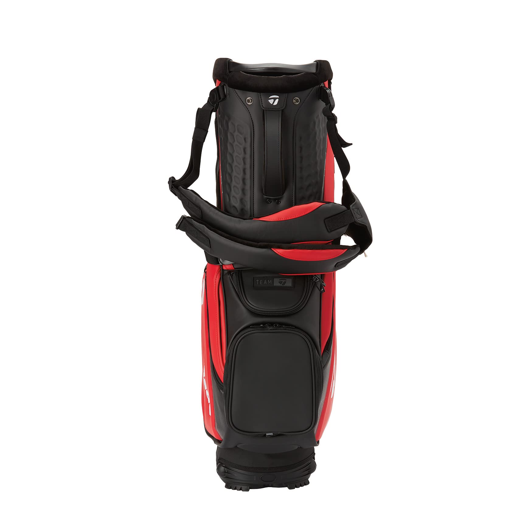 TaylorMade Unisex's Tour Stand Bag, Red, Black & White, One Size
