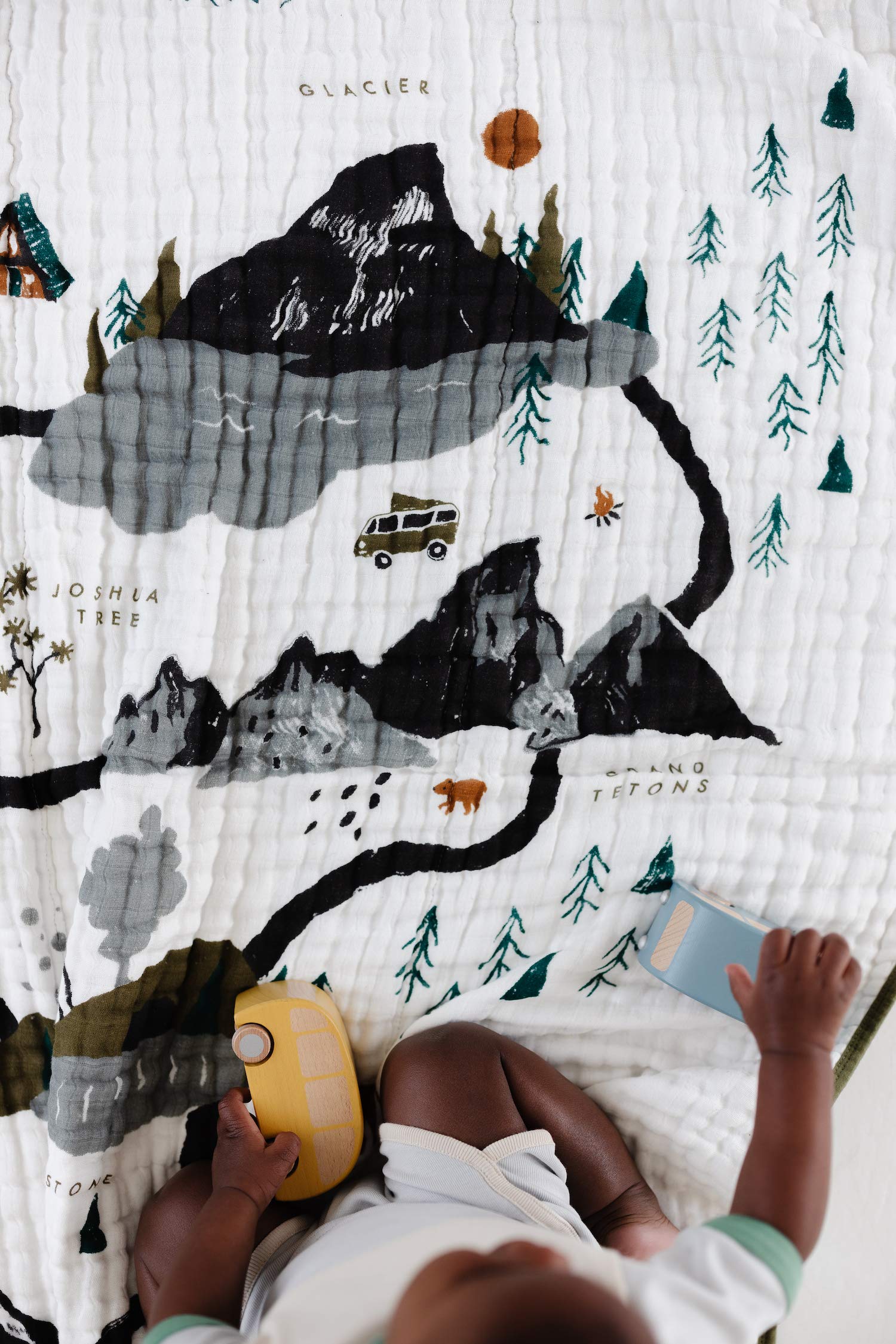 CLEMENTINE KIDS Reversible Quilts (National Parks)