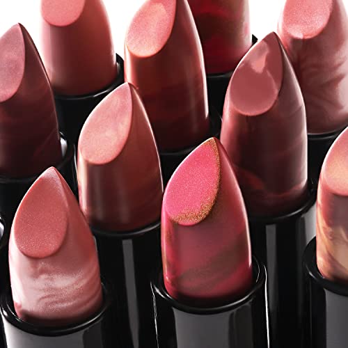 LAURA GELLER NEW YORK Italian Marble Sheer Lipstick - Berry Vanilla - Hydrating & Lightweight - Vitamin E & Caster Seed Oil - Cream Finish
