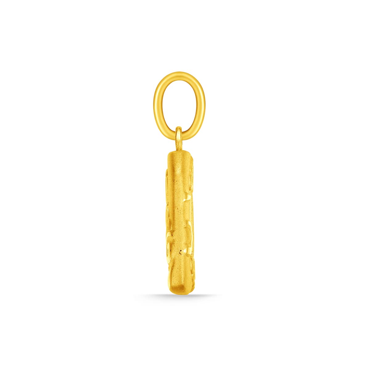 CHOW TAI FOOK 999 24K Pure Gold Ruyi Omamori Pendant