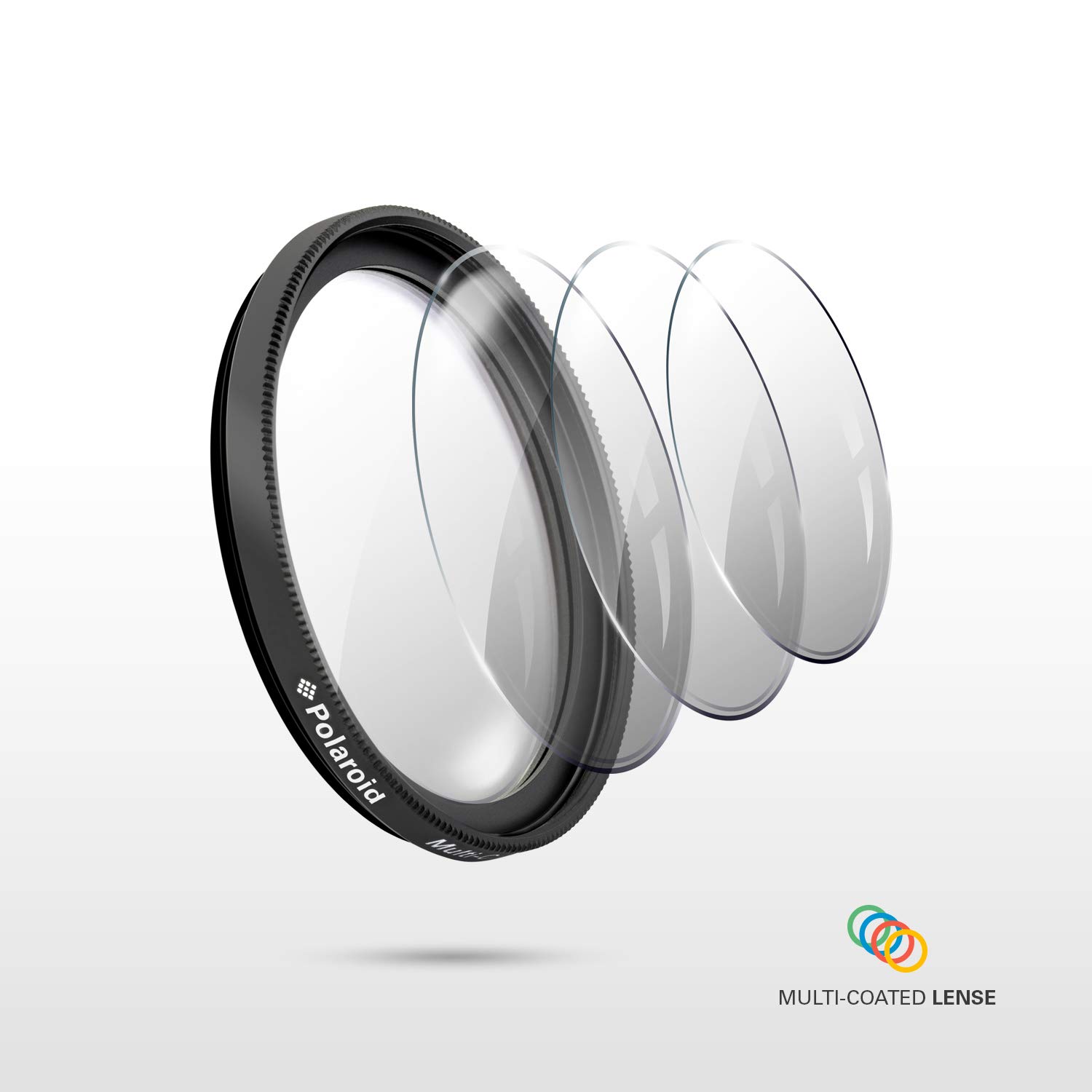 Polaroid Optics 46mm 3-Piece Filter Kit Set [UV,CPL,FLD] includes Nylon Carry Case – Compatible w/ All Popular Camera Lens Models