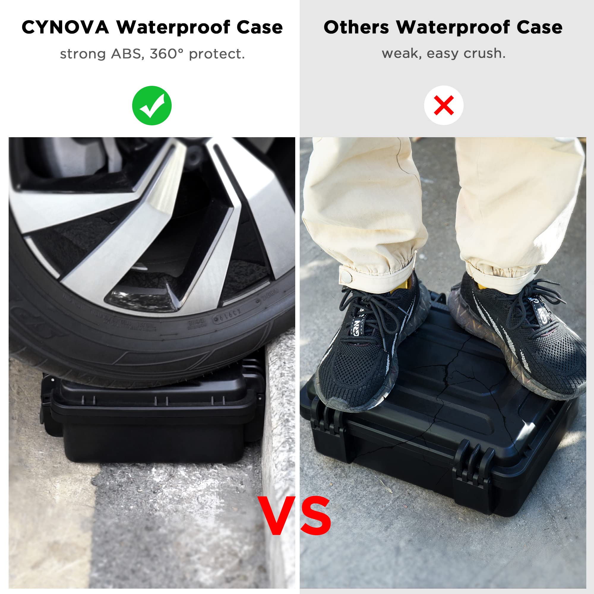 CYNOVA Hard Case for DJI Mini 3 Pro and DJI Mini 3 Pro Accessories Fly More Kit