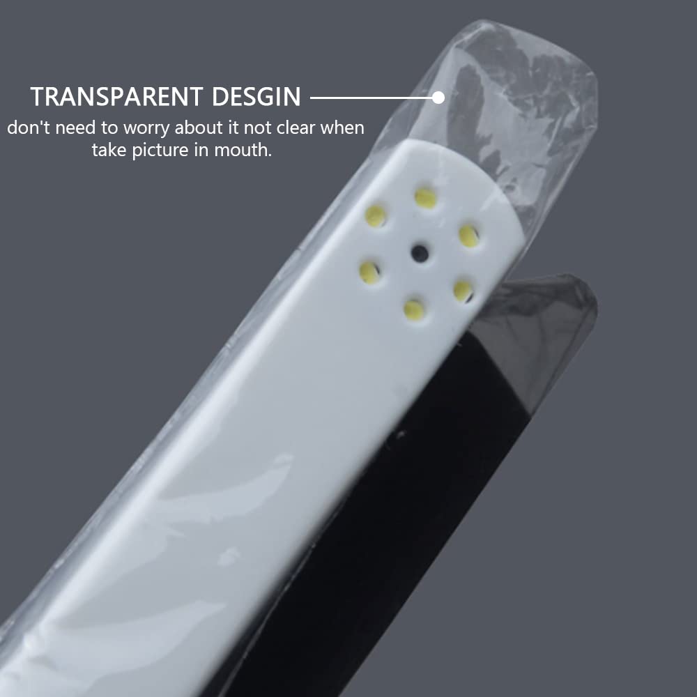 Disposable Intraoral Camera Sleeves - Dental Endoscope Sheaths Supplies, 9.4"x1"x1.7", 500Pcs/Box