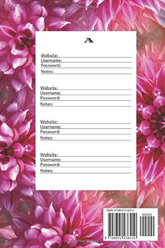 Password Keeper: Internet Password Book with Tabs | Pocket Size Password Organizer | Beautiful Glossy Finish | 108 pages Alphabetically Arranged Password Notebook| 6 x 9 inches