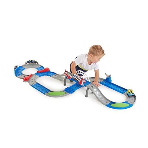 Bright Starts Ford Full Speed Raceway Go Grippers Playset Toddler Toy, 12 Months +