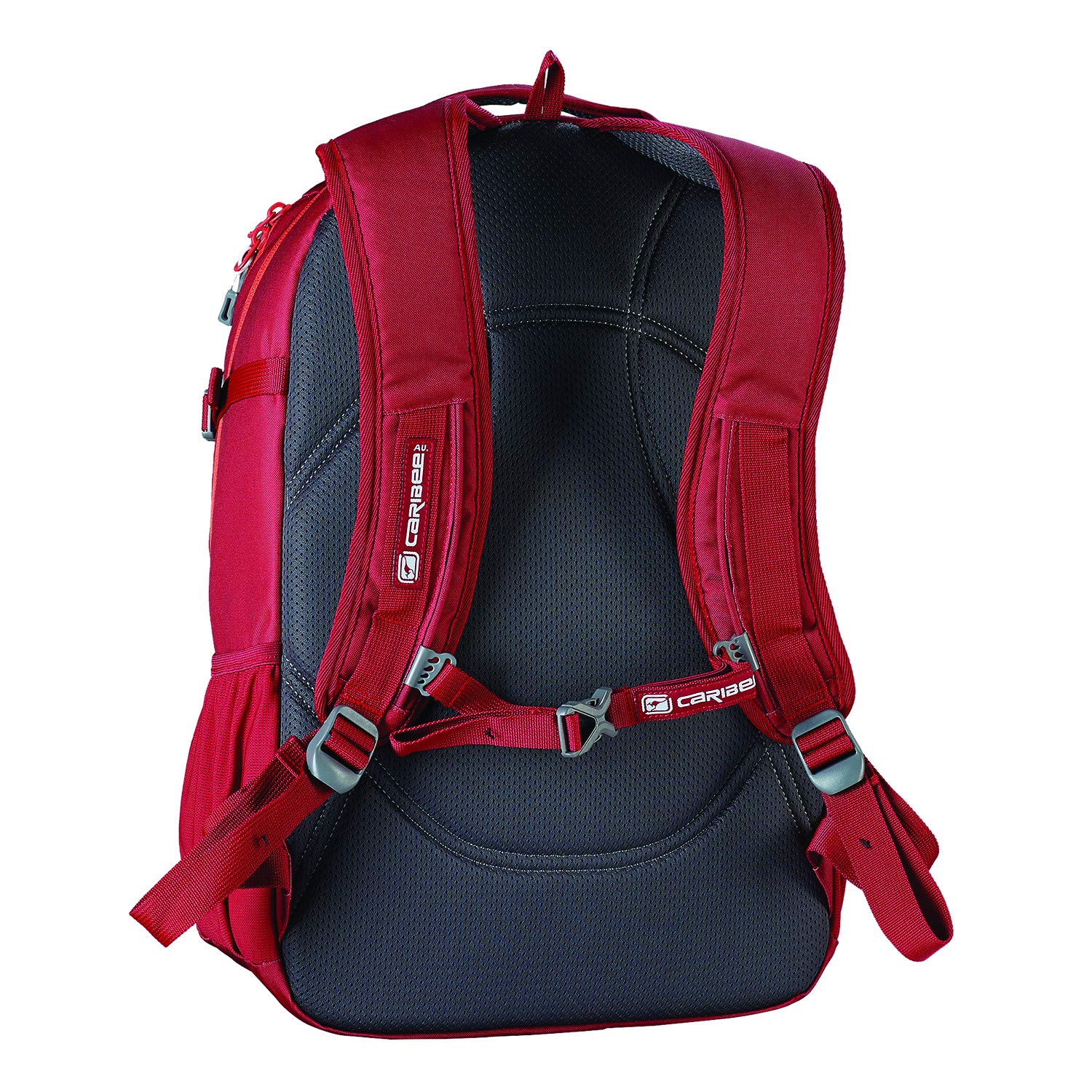 CARIBEE HELIUM LAPTOP BACKPACK (CHILLI RED)