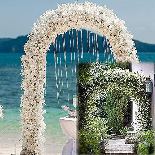 Garden Arch Made of Metal,Rose Arch for Climbing Plants Clematis,Climbing Support Trellis,Pergola,Weather-Resistant Climbing Arch,Wedding Arch,Archway,Trellis,Garden Arbor,Roses,Vine Support Trellis