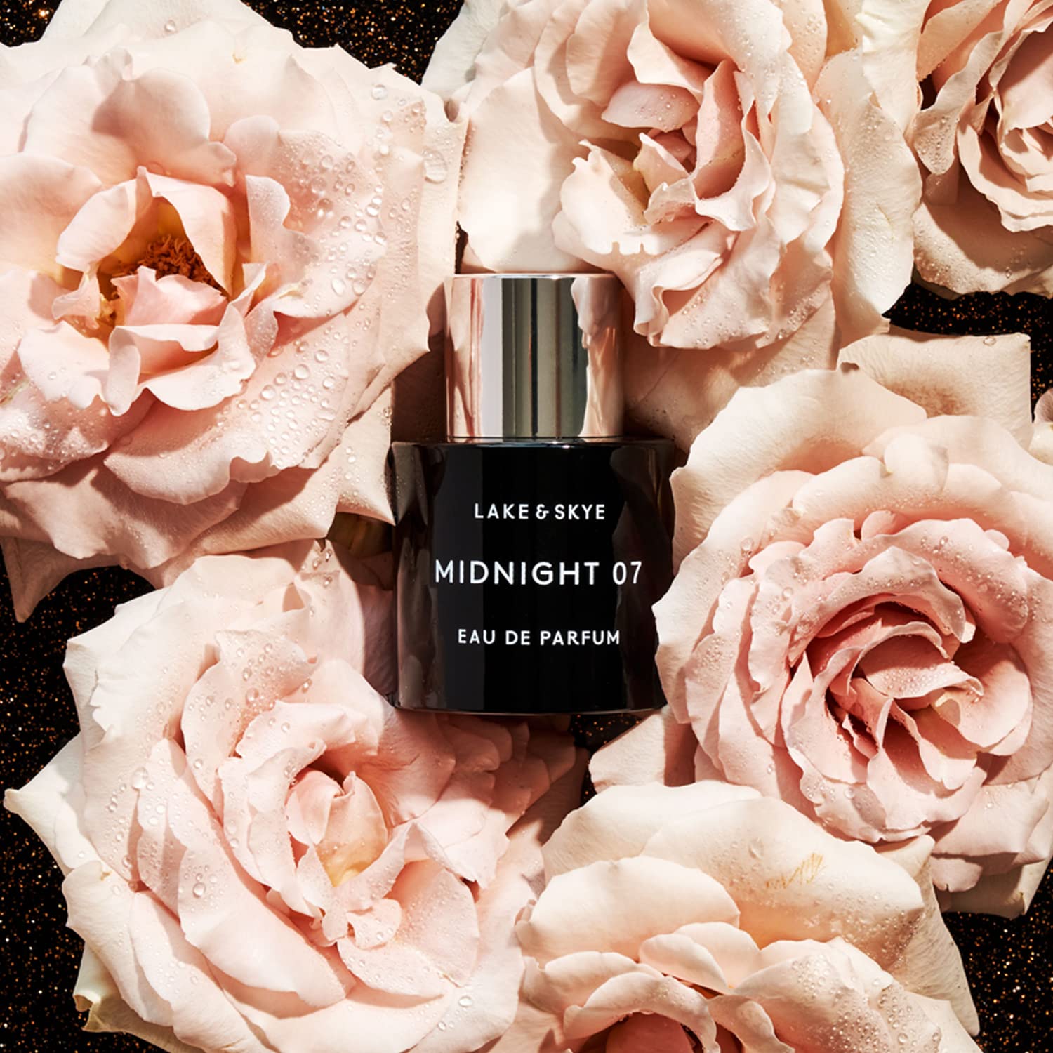 Lake & Skye Midnight 07 Eau de Parfum, Long Lasting Fragrance, 1.7 fl oz (50 ml) - Spicy, Fruity, Floral
